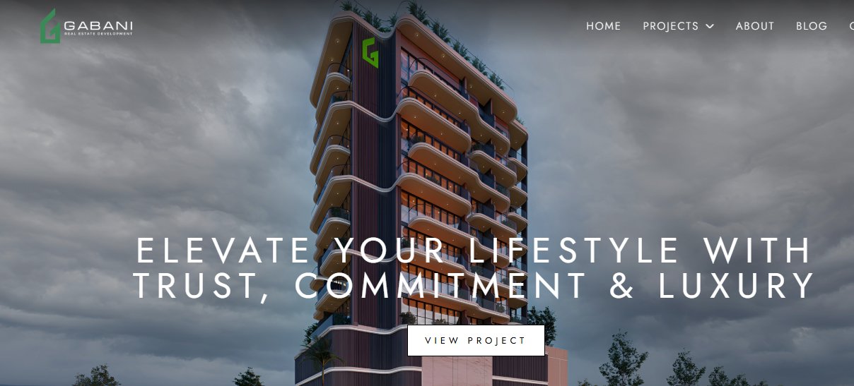 Leading Real Estate Developer In The Middle East - Gabani